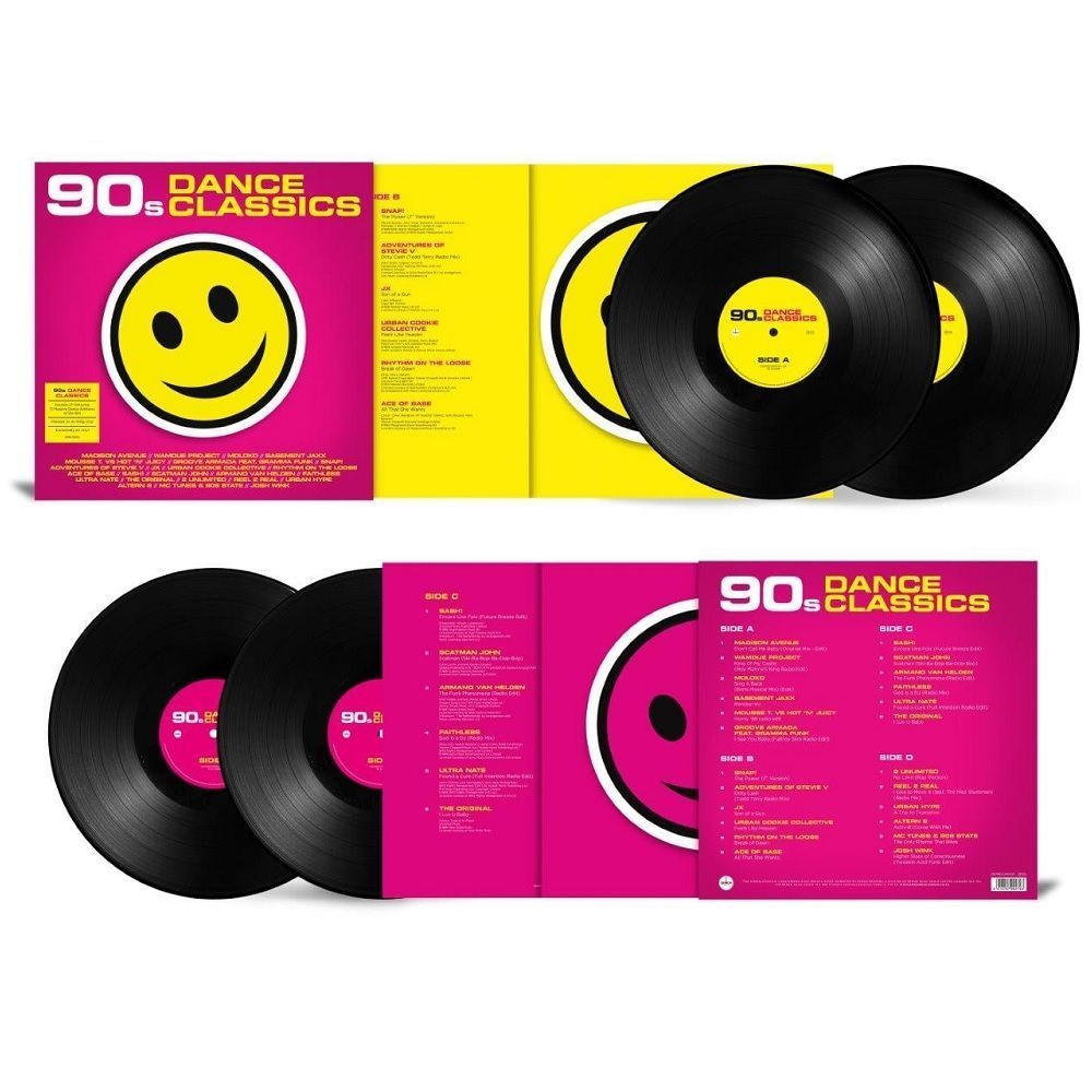 Вінілова платівка Various (Збірка) - 90s Dance Classics (VINYL) 2LP ...